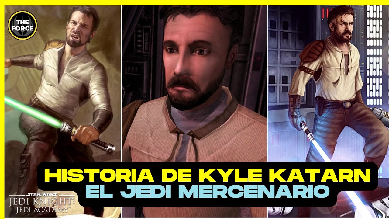La Historia de KYLE KATARN: El Jedi que salvó la Academia de Luke ...