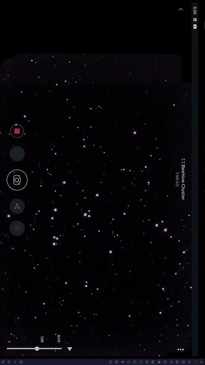 M44 Beehive Cluster - Stellina Mosaic Time Lapse Stack - Rooster Inn Observatory - 30 October ...