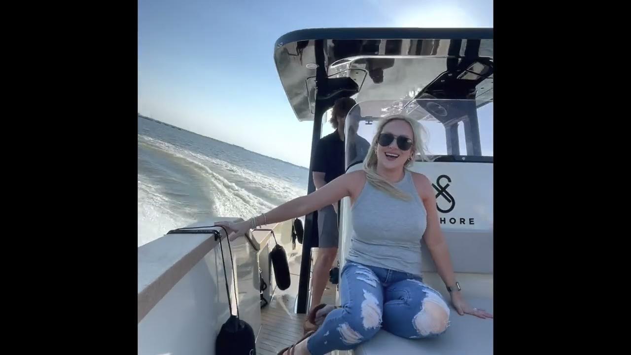 Z104 DJ Shaggy Uncovers Something Electric at the Marina! X Shore EELEX 8000! - YouTube