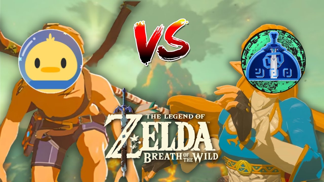 Breath of the Wild RACE!!! Racing @100PercentZelda for fastest Zelda ...
