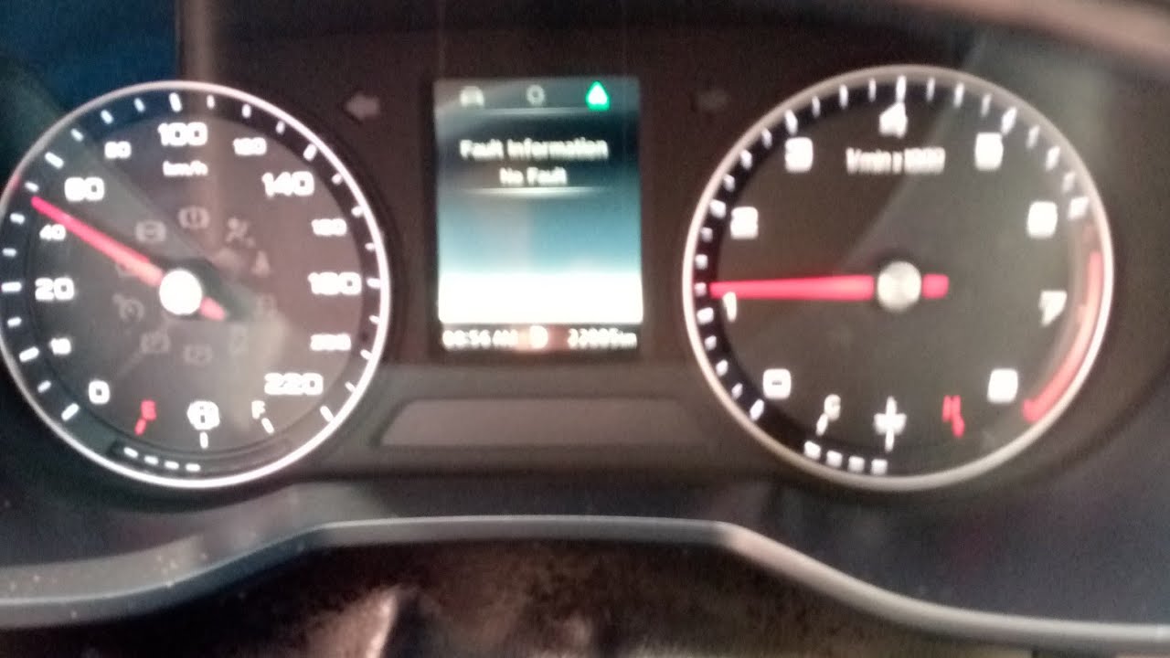 FAULT INFORMATION / NO FAULT APPEAR ON DASHBOARD WHILE RUNNING. - YouTube