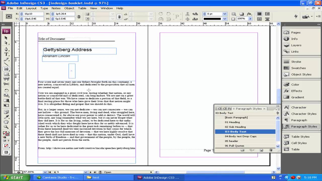 6. Indesign Basics: Adding Pictures. Video 6 of 10 - YouTube