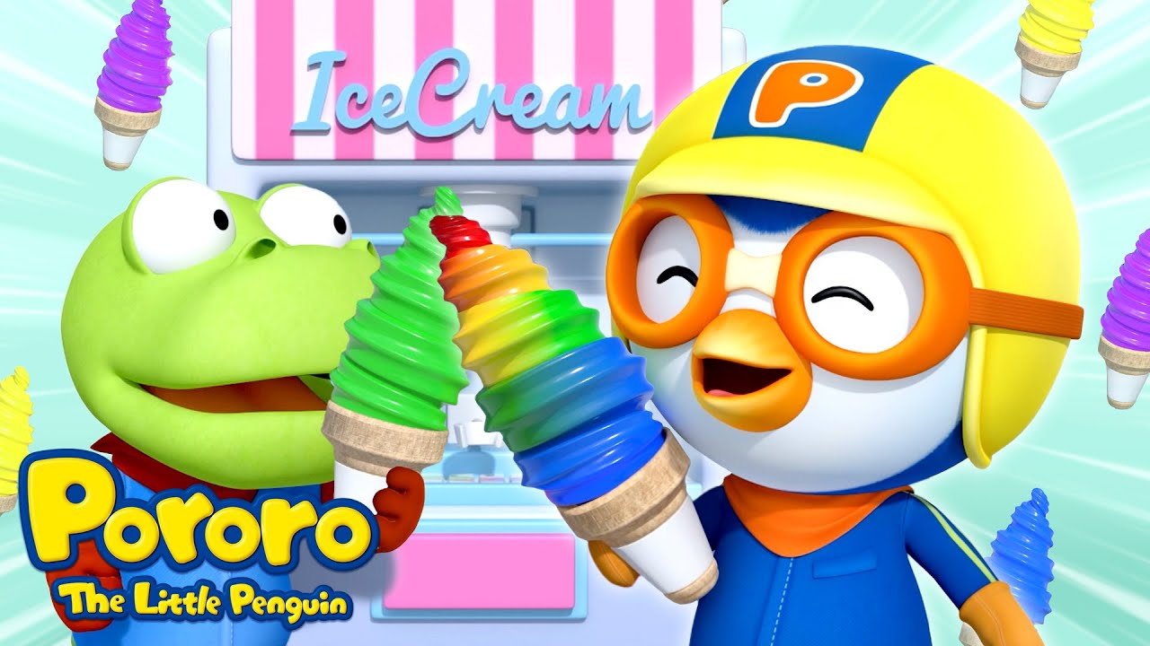 Lagu Warna Pororo🌈 | Belajar Warna untuk Anak l Pororo Colorsong Medley ...
