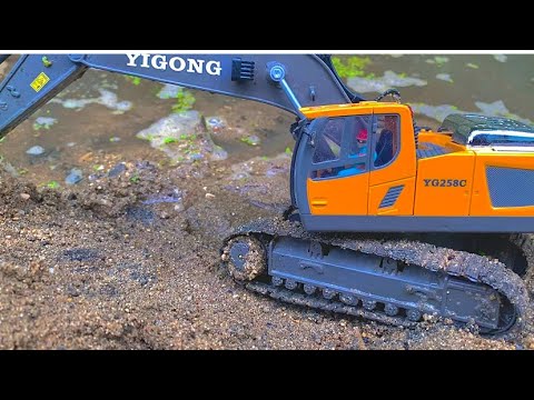 RC YIGONG EXCAVATOR #aktractorvlogs - YouTube