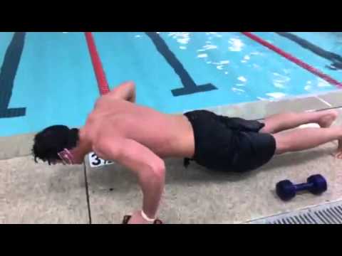 Push-ups at Balboa pool - YouTube