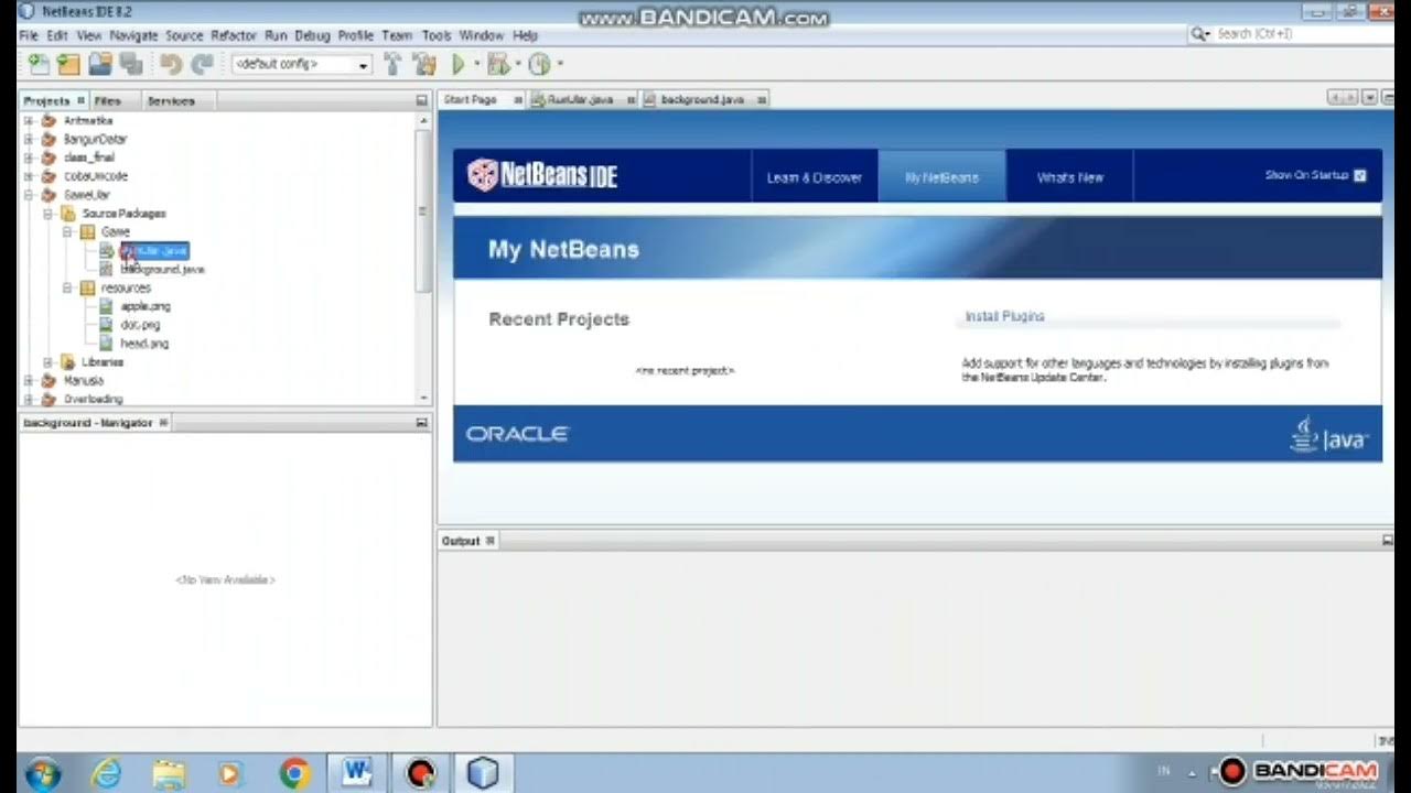 Project Game Snake Berbasis GUI di Java Netbeans - YouTube