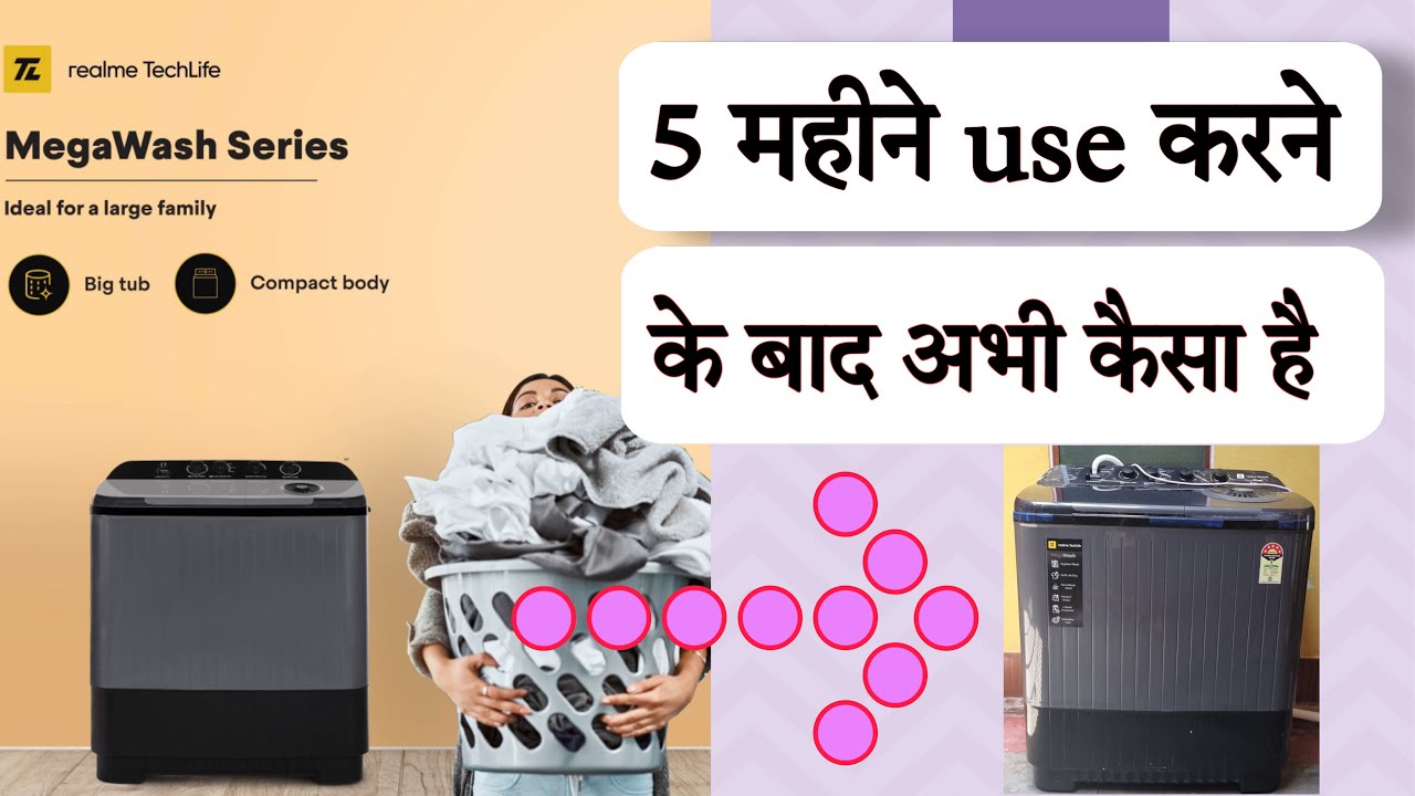 Realme tech life washing machines 12 kg review use after 5 months | # ...