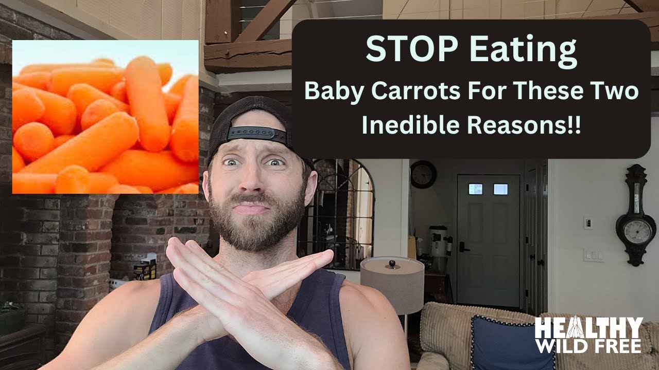 STOP ️ Eating Baby Carrots 🥕 They Soak in This Toxic Solution | Reduced ...