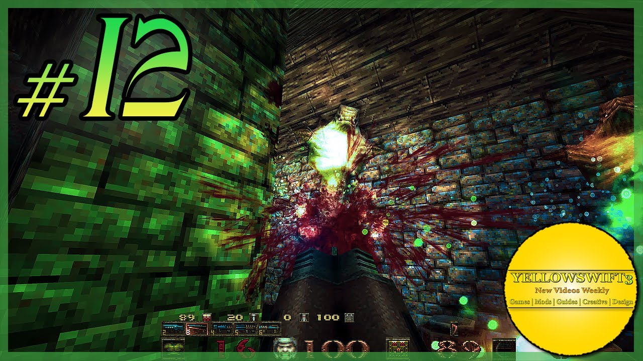 Quake 1.5 Walkthrough | The Underearth | Nightmare Difficulty | E2M7 ...