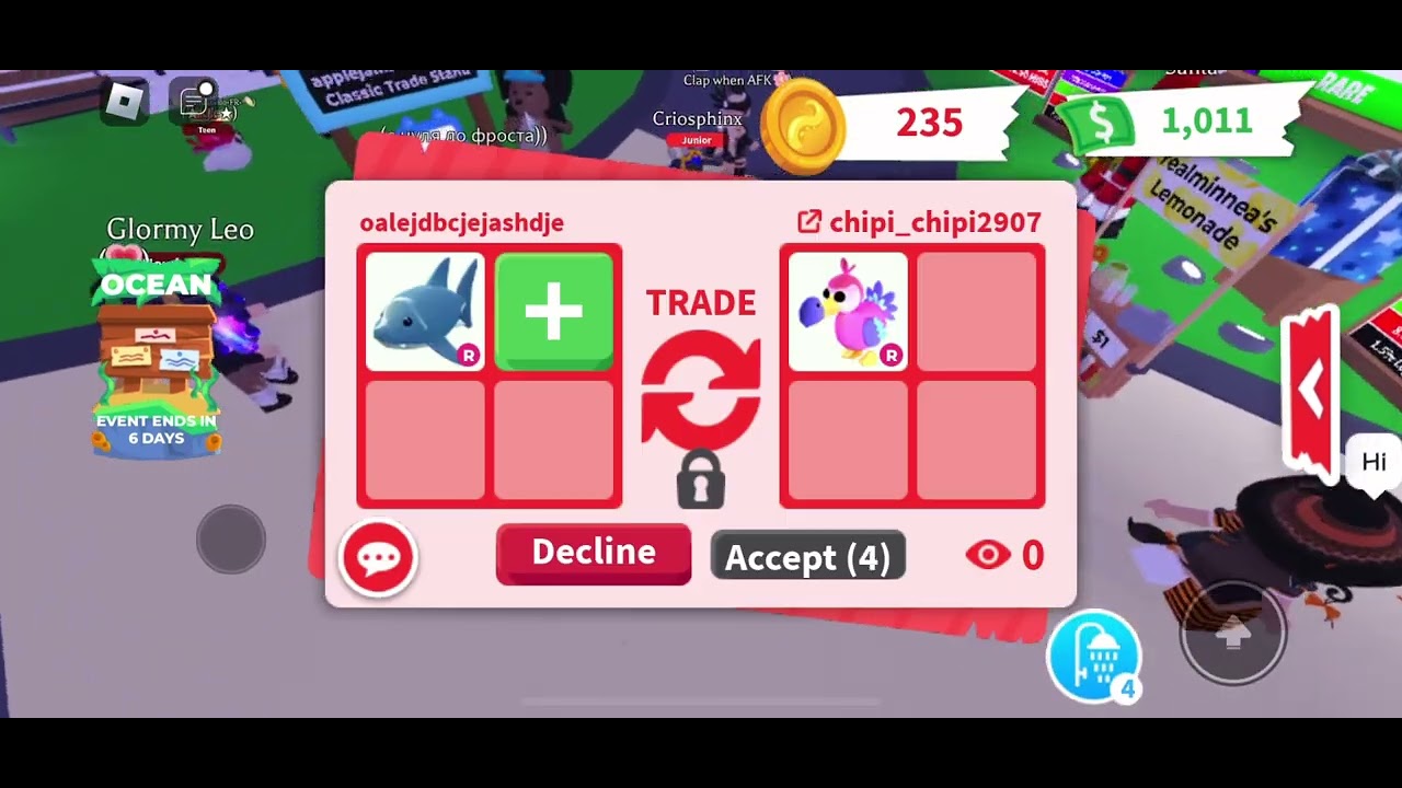 Trading mega beluga whale🐋#adoptme - YouTube
