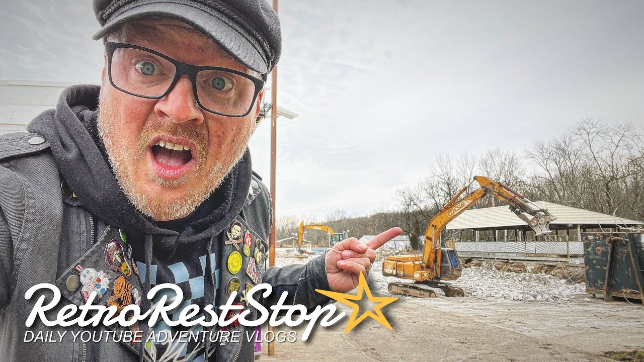 They Are Tearing Down The Abandoned Water World Water Park In ...