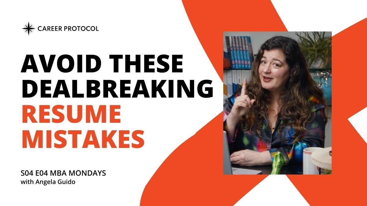 Stop Ruining Your Resume! | The 3 Biggest Resume Mistakes - YouTube