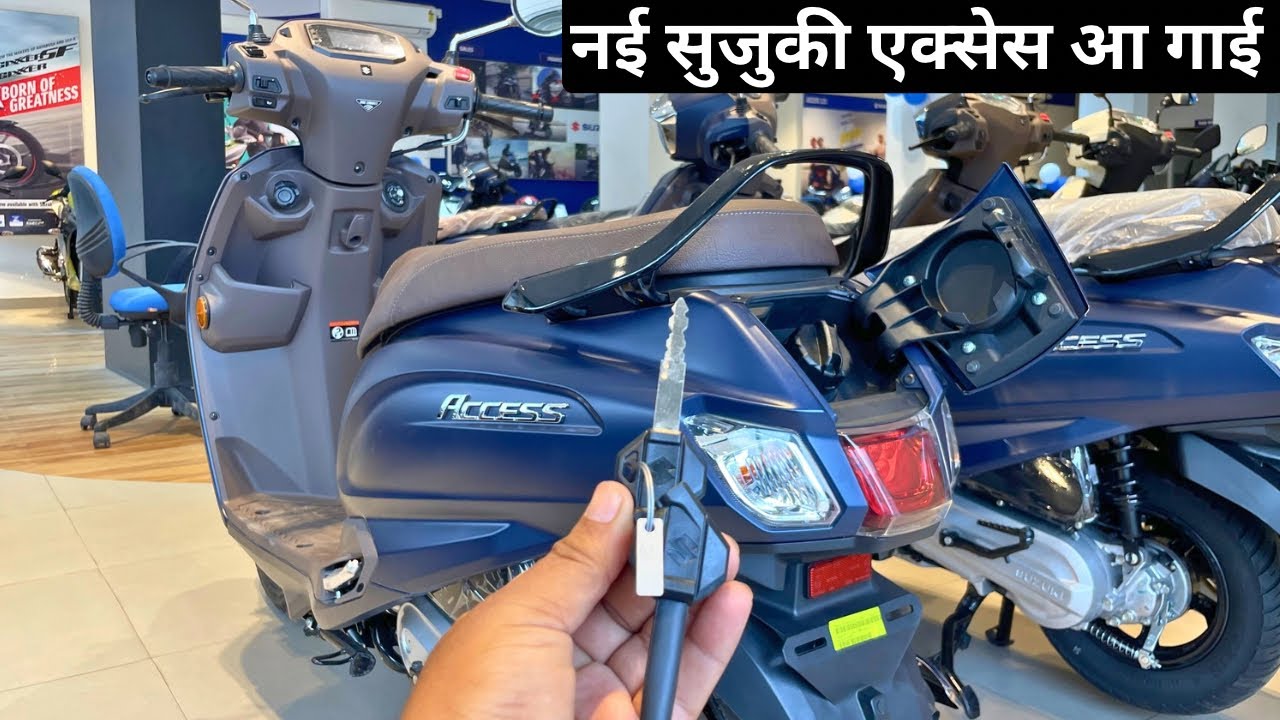 Suzuki Access 125 TFT Display New Model 2025 Detailed Review | On Road ...