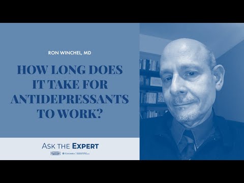 How Long Does it Take for Antidepressants to Work?