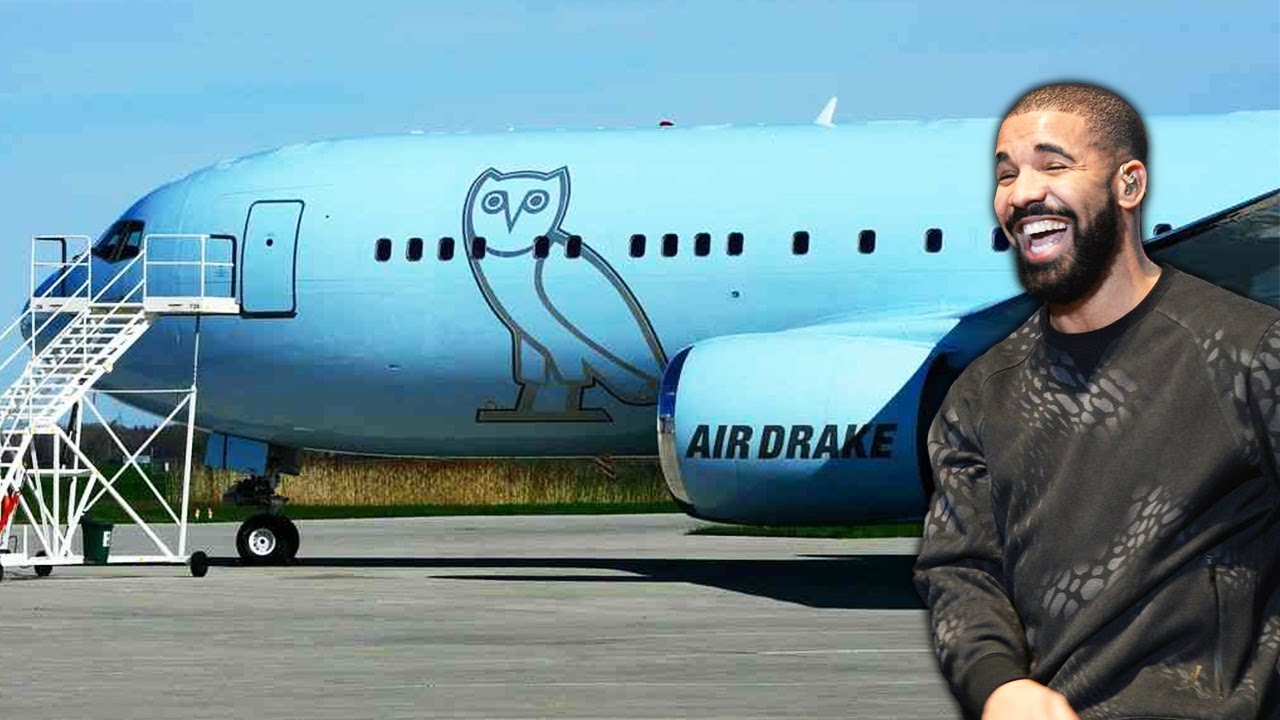 Drake’s Private Jet Exposed | Air Drake - YouTube
