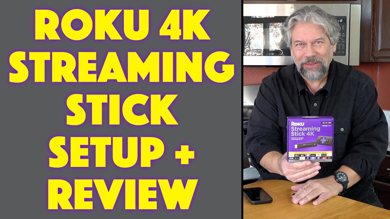 Roku Streaming Stick 4K -- HOW TO SET UP + REVIEW - YouTube