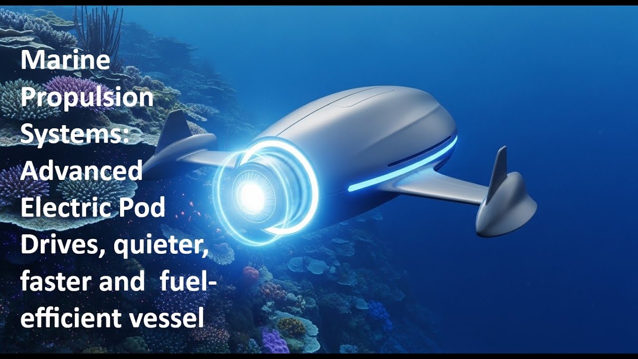 Marine Propulsion Systems: Advanced Electric Pod Drives, quieter ...