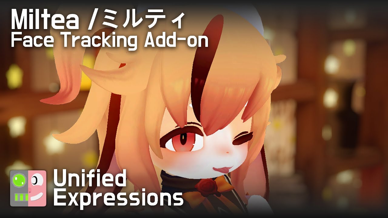 VRChat Miltea Face Tracking Video - YouTube