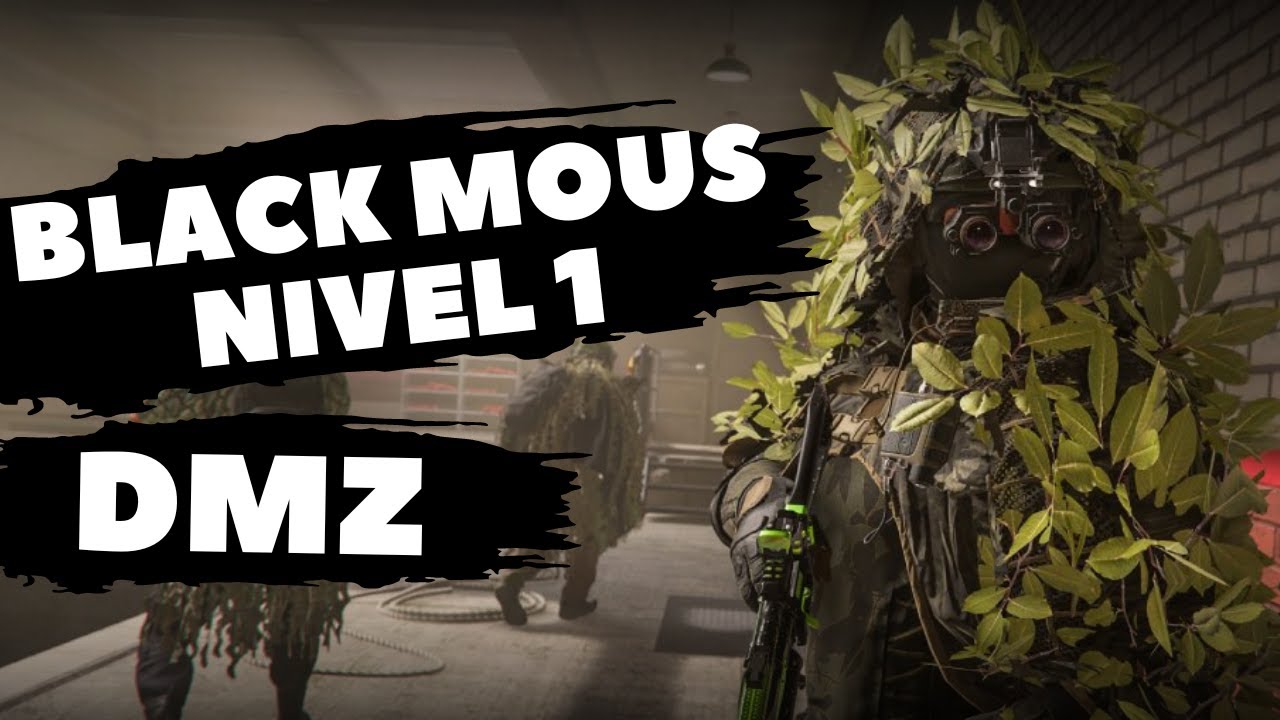 Todas las Misiones | DMZ | BLACK MOUS NIVEL 1 - YouTube