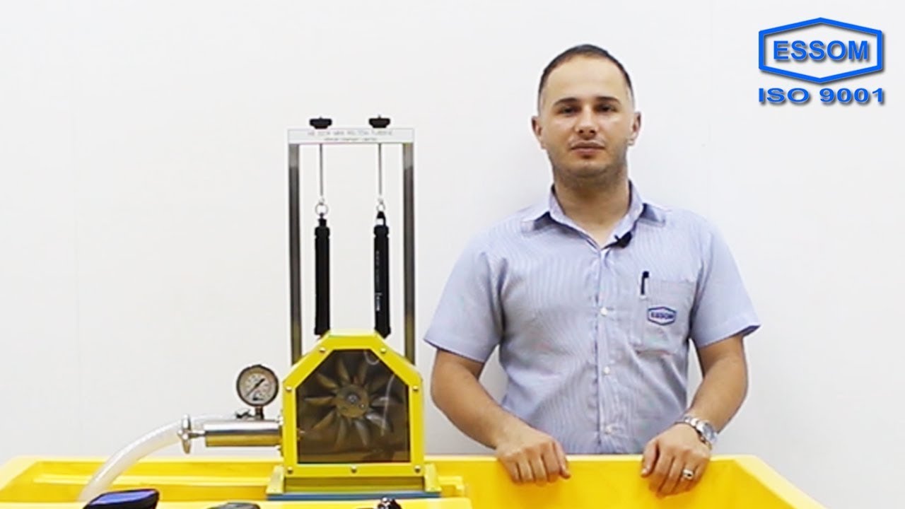 HB023P MINI PELTON TURBINE - YouTube