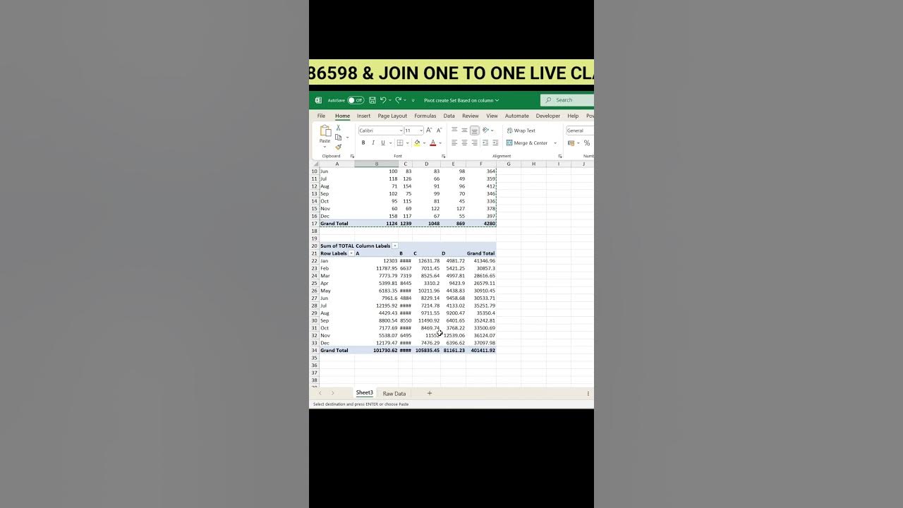 Pivot Table Amazing Hacks to Save 2 Hours Daily | Advanced Excel Tips - YouTube
