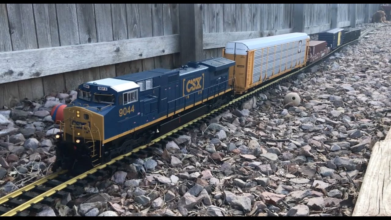 The birth of a G scale railroad - YouTube