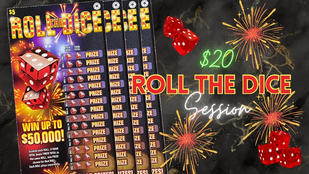 🎲 $5 ROLL THE DICE x4 | WA Lottery Scratch-Off Tickets #Lottery # ...