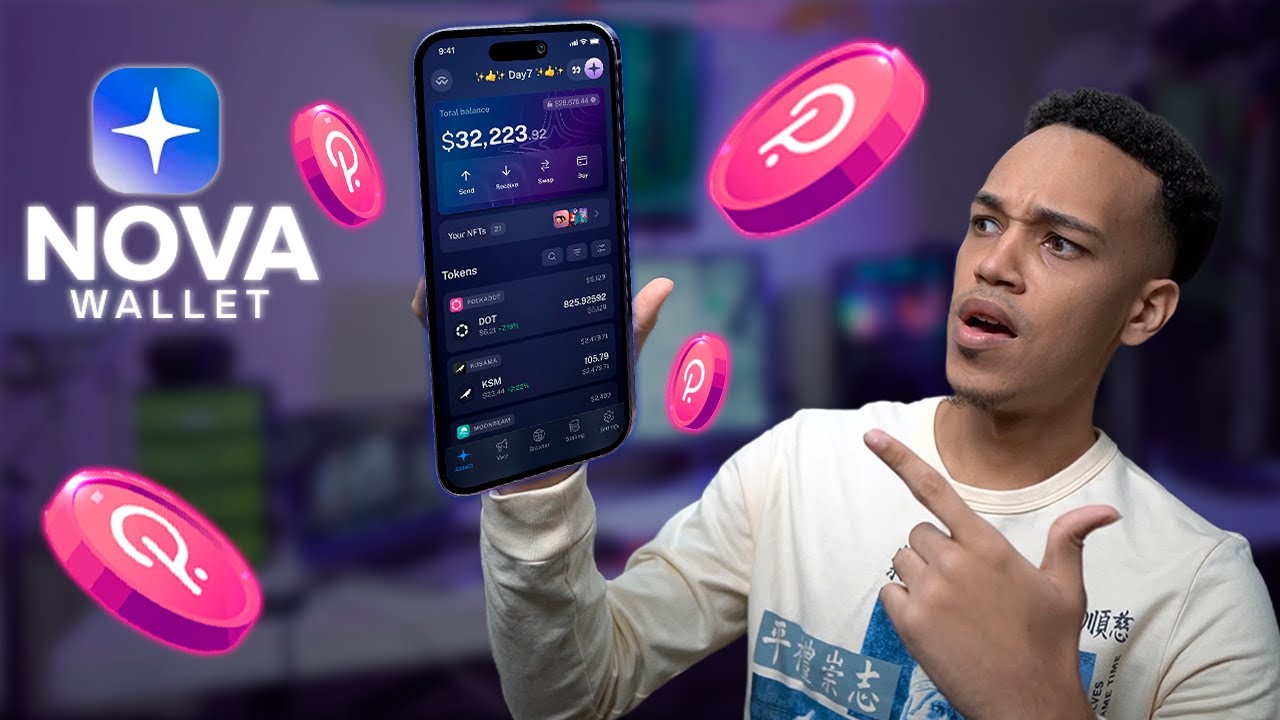 Cómo Instalar Nova Wallet en el Celular y Enviar DOT a NOVA - YouTube