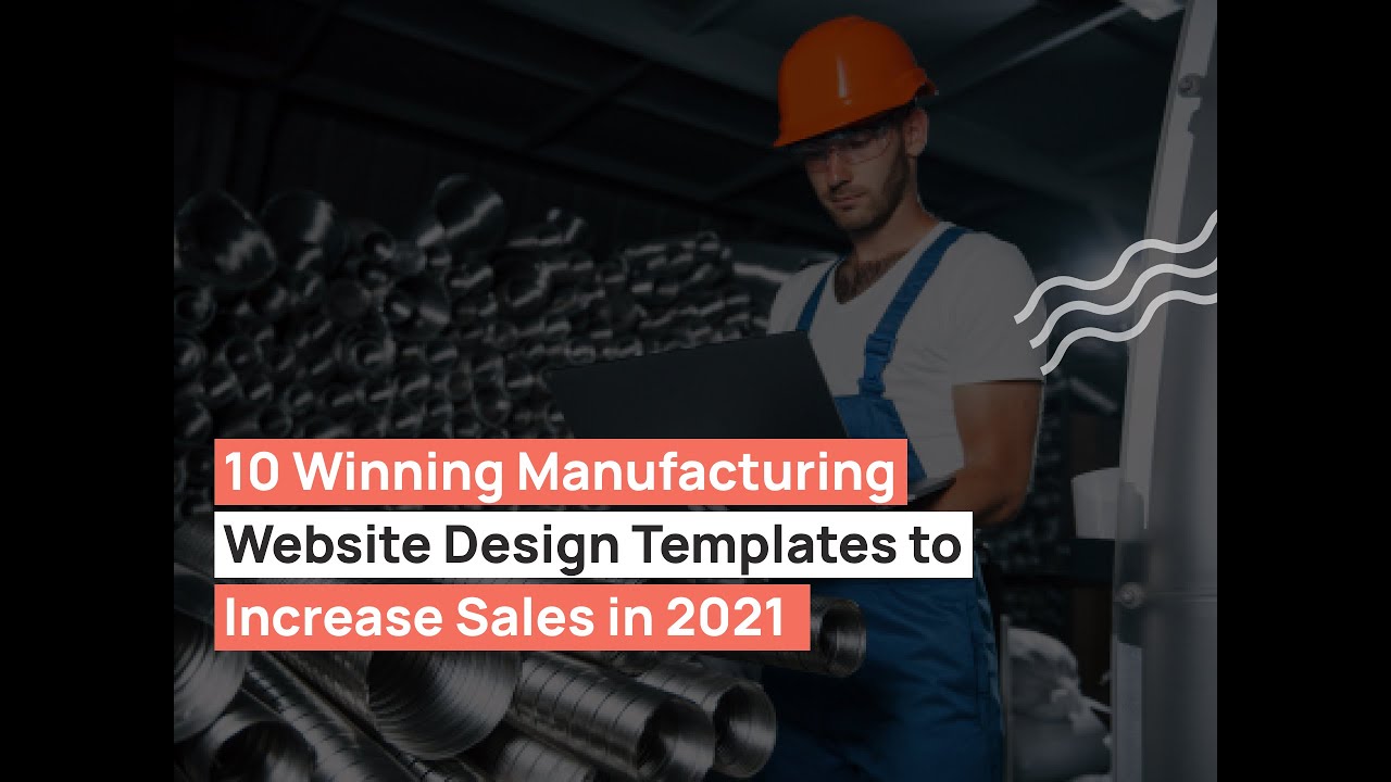 10 Winning Manufacturing Website Design Templates to Increase Sales ...
