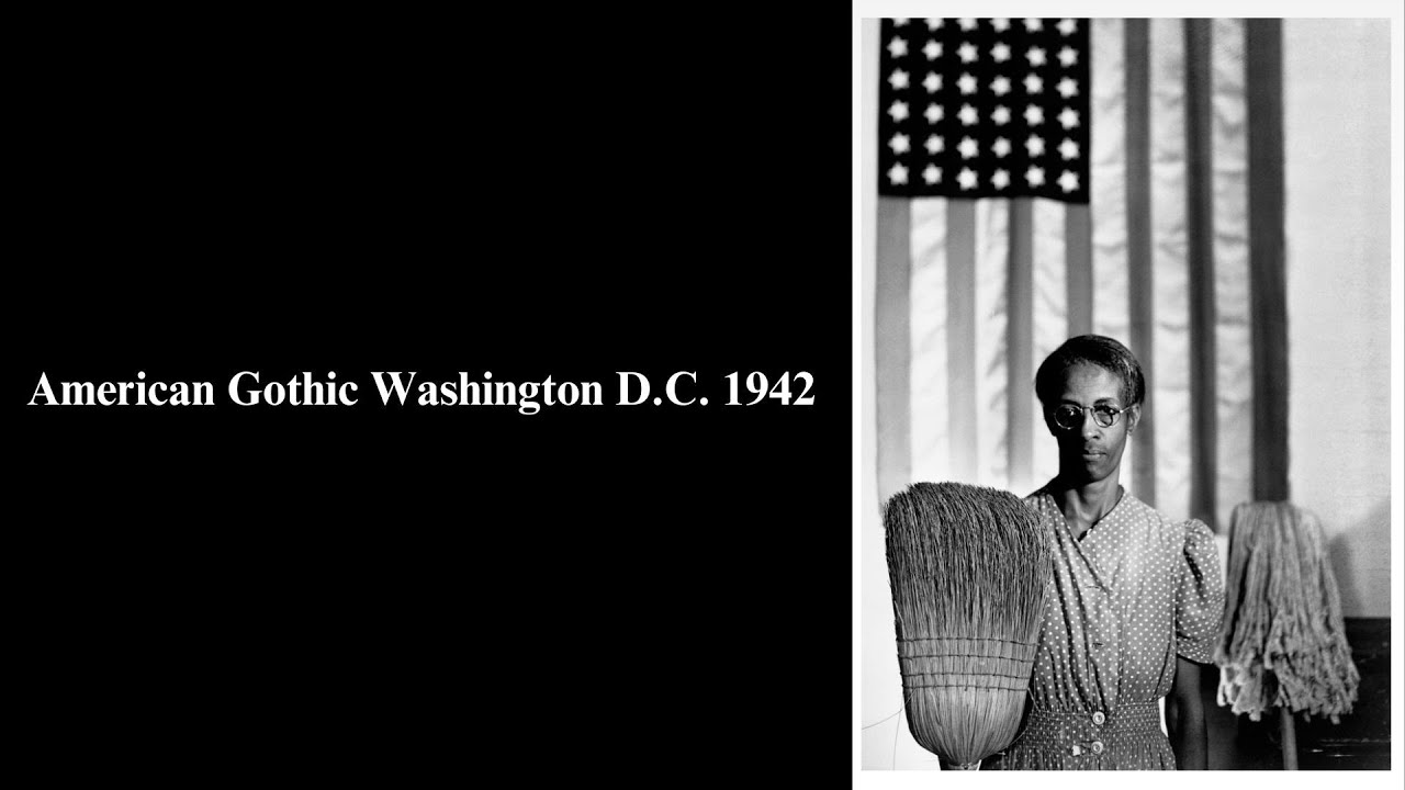 American Gothic Washington D.C. 1942 - Gordon Parks - YouTube