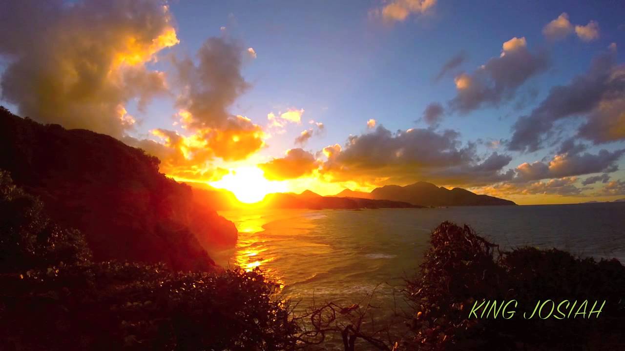 Beautiful Sunset in Dominica Calibishie Red Rocks - YouTube