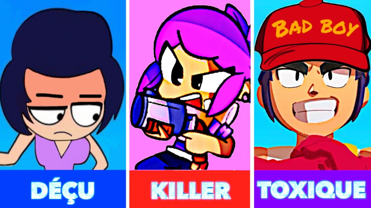 LES 12 SORTES DE JOUEURS sur BRAWL STARS - YouTube