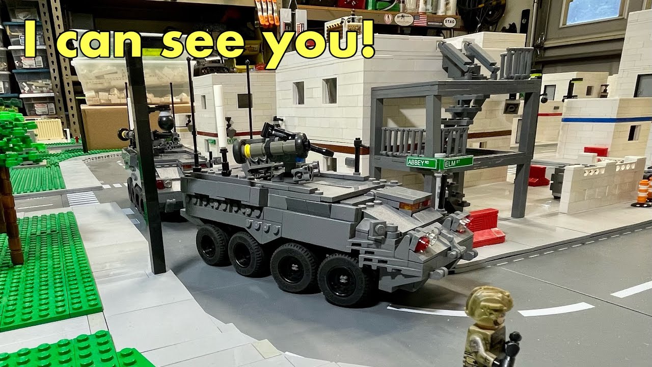 Lego Stryker Recon Platoon - YouTube