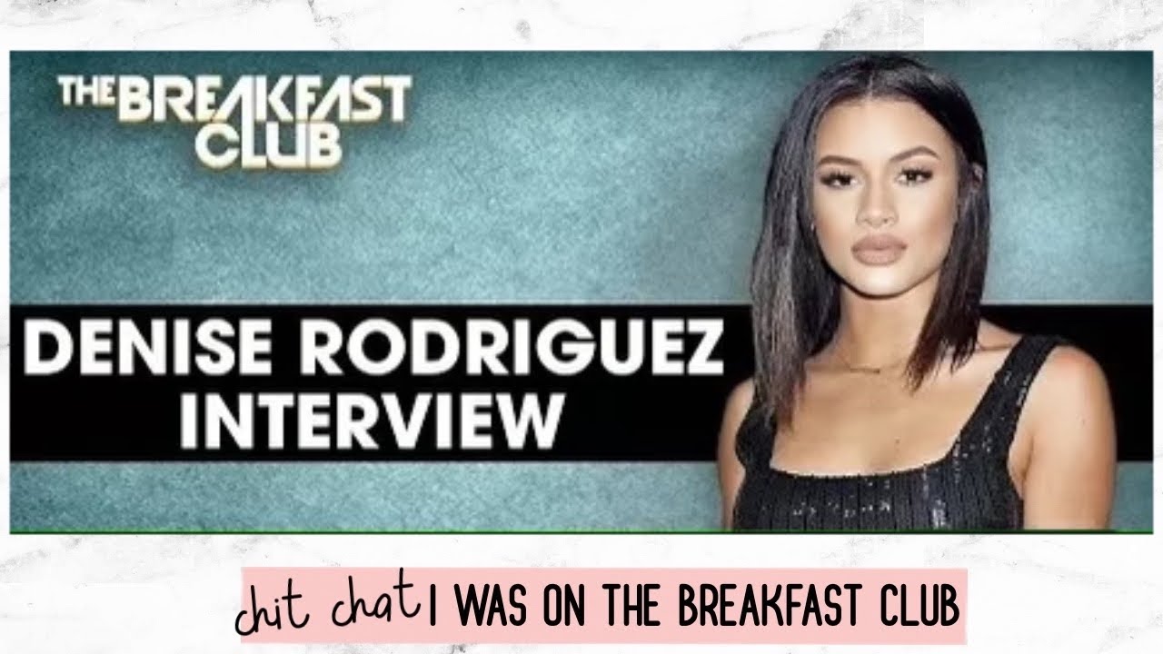 THE BREAKFAST CLUB INTERVIEW PREVIEW| @denise.rodri_ - YouTube