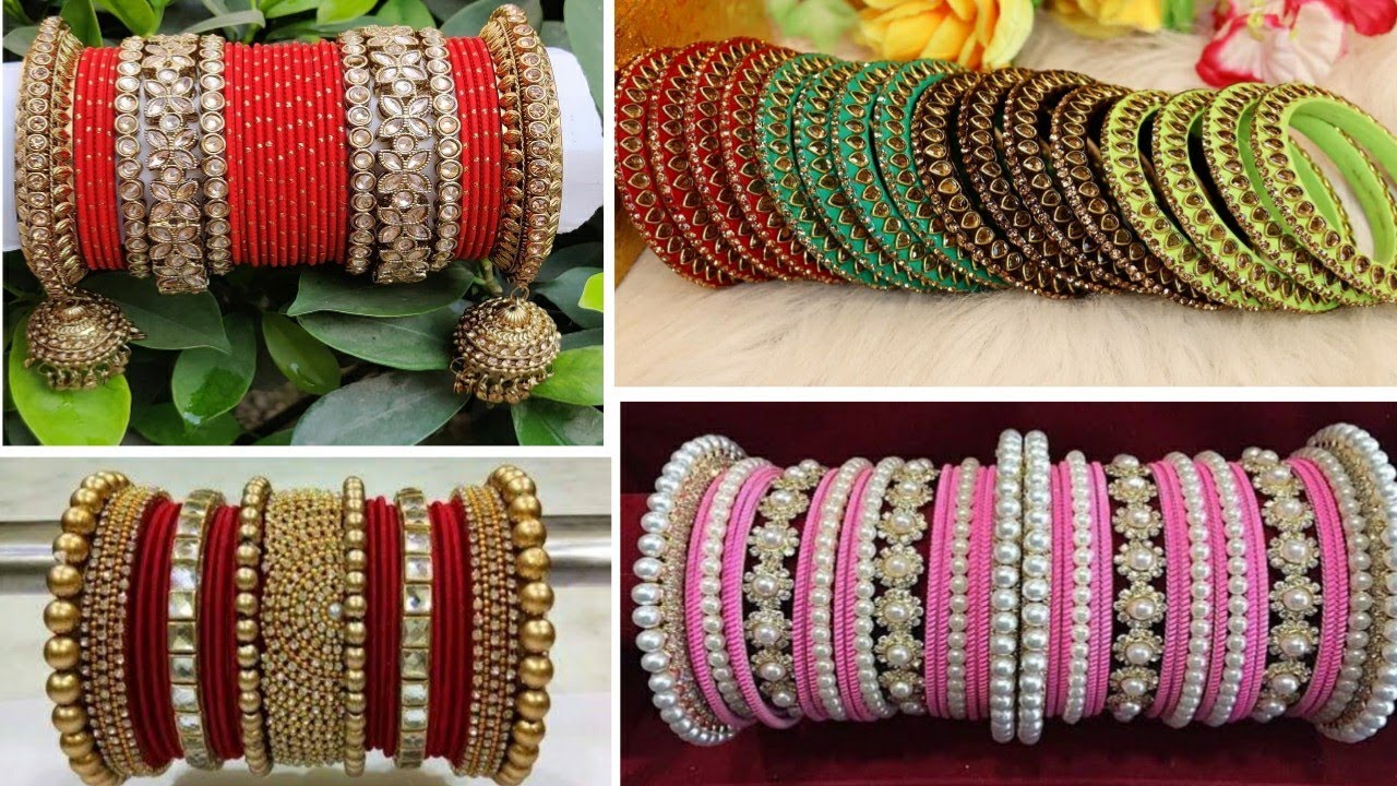 Bangles Trends 2021 || Glass Bangles design ||charming pretty design of ...
