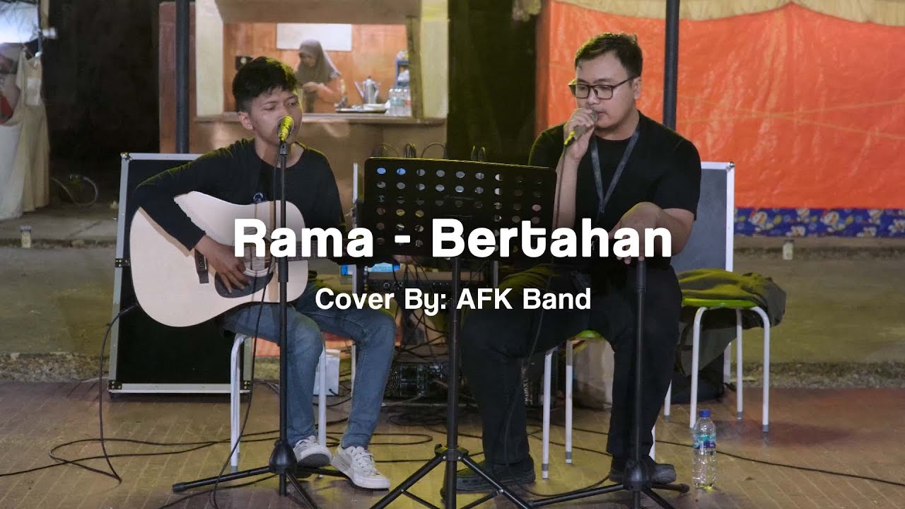 RAMA - BERTAHAN | ⏺️ MOLI WOLI LIVE MUSIC COVER ⏺️ | #mowdinyanyiin ...