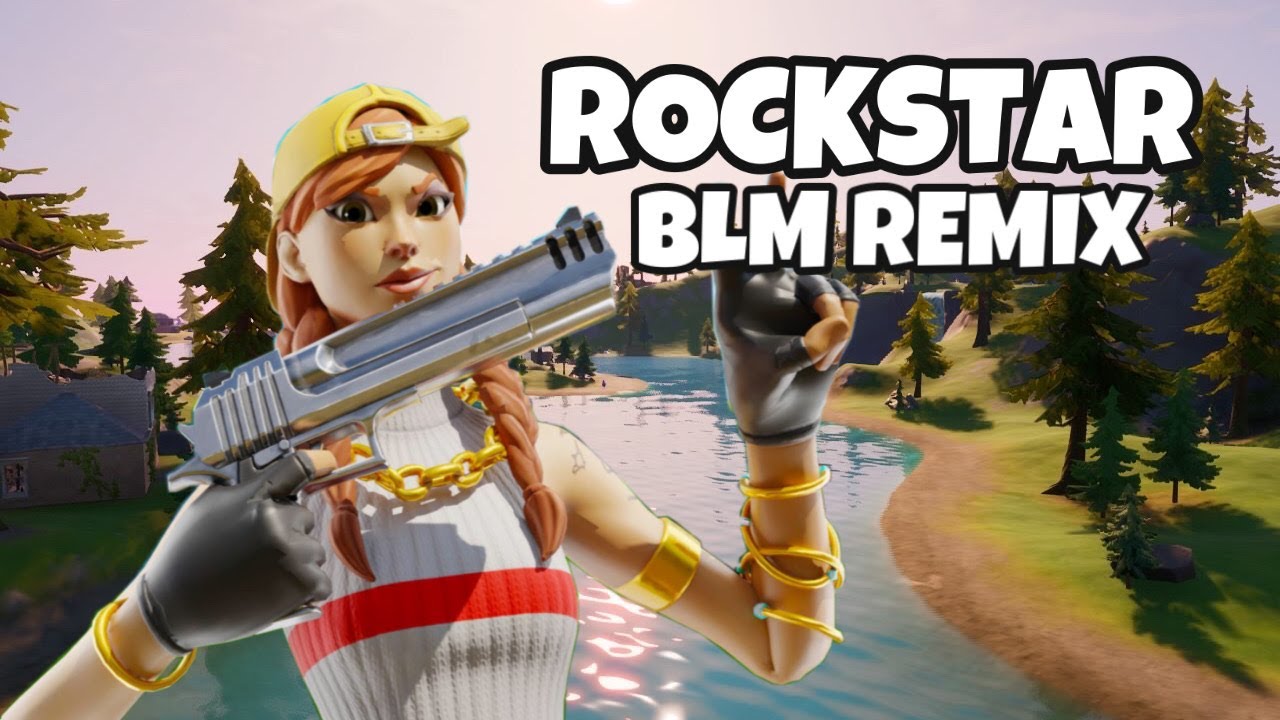 ROCKSTAR BLM REMIX 🏿 (Fortnite Montage) - YouTube
