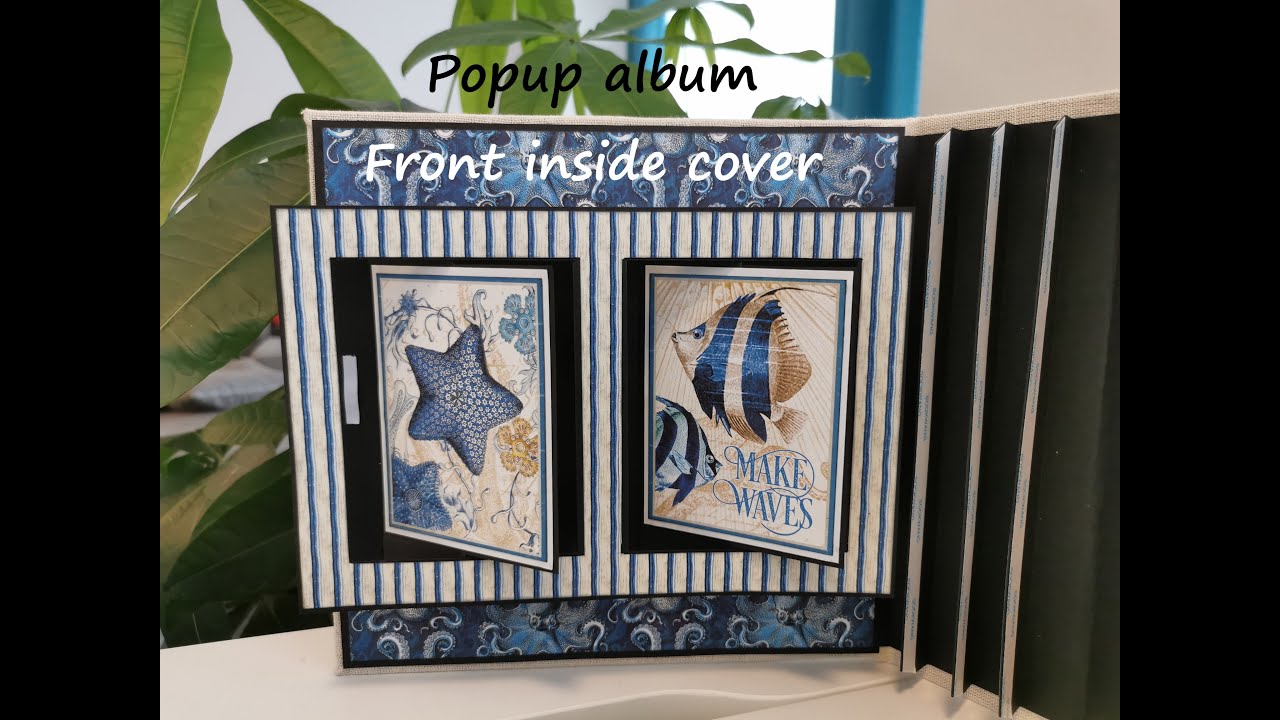Popup album - front inside cover - YouTube