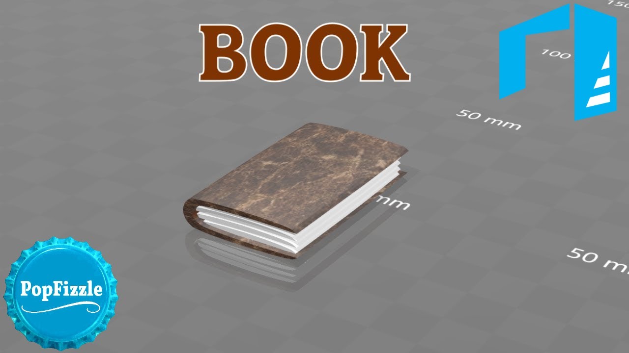 Creating A Book In 3D Builder TimeLapse(3x) - YouTube