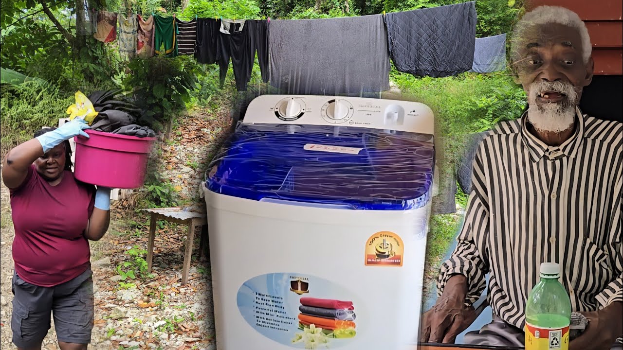 Long gone the days washing the elderly clothes with our hands | today ...