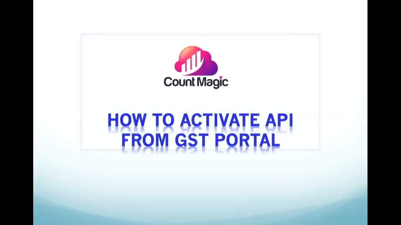 How to enable API request at GST portal - YouTube