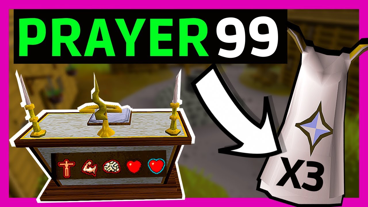 Old School Runescape GUIA Completa Como subir PRAYER 1-99 Rápido Exp ...