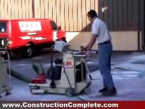 EDCO Concrete Scarifier Grinders - YouTube