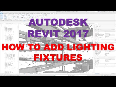 How To Add Lighting Fixtures In Revit