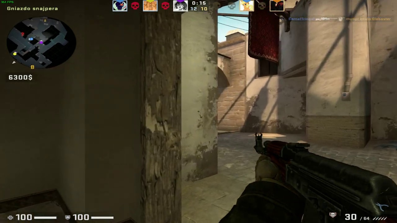 CSGO #14 - mirage window to short jump - YouTube