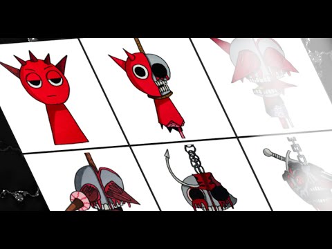 Drawing of Sprunki [Raddy] – Incredibox Sprunki Phase 1 to Phase 6 ...