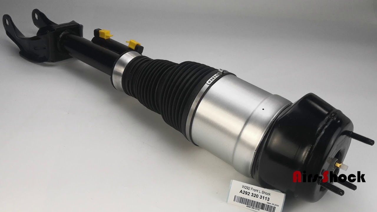 W292 Front Left Air Suspension Shock - YouTube