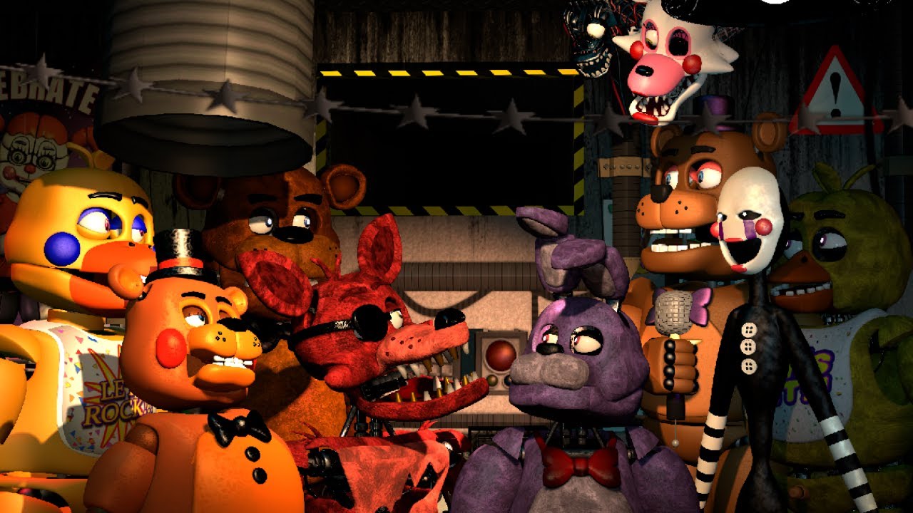 [FNAF/SFM] Ventilation Altercation but everyone can hear them # ...