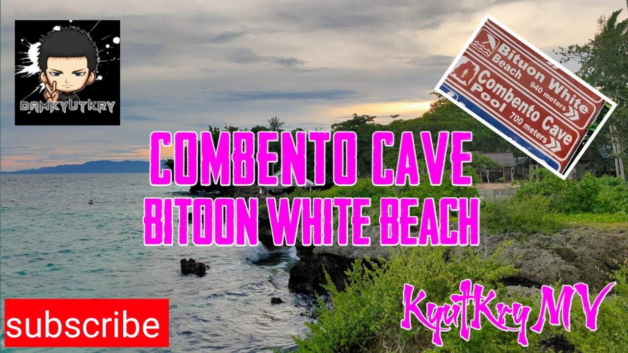 Combento Cave Pool | Bitoon White Beach | KyutKry MV - YouTube
