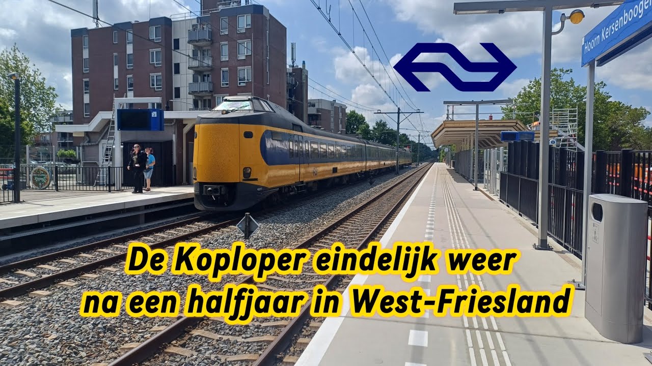 (Uniek) NS ICMm Koploper 4217 in en rond Hoorn. 16-06-25 - YouTube